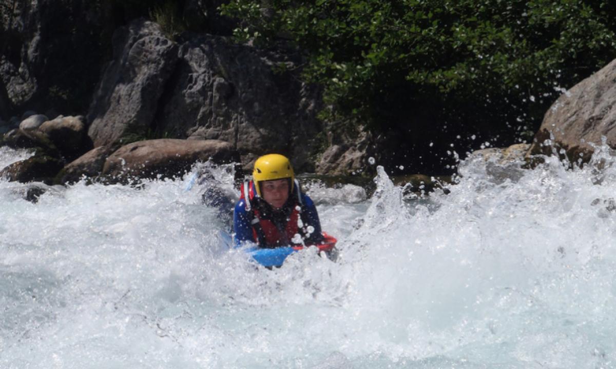 Hydrospeed Nizza | mit Hydro-Boards Stromschnellen überwinden
